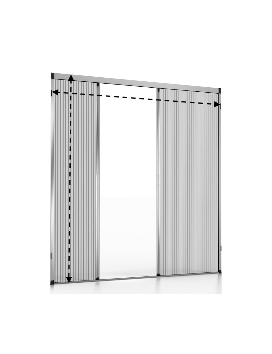 Custom Simple Side Pleated Mosquito Net